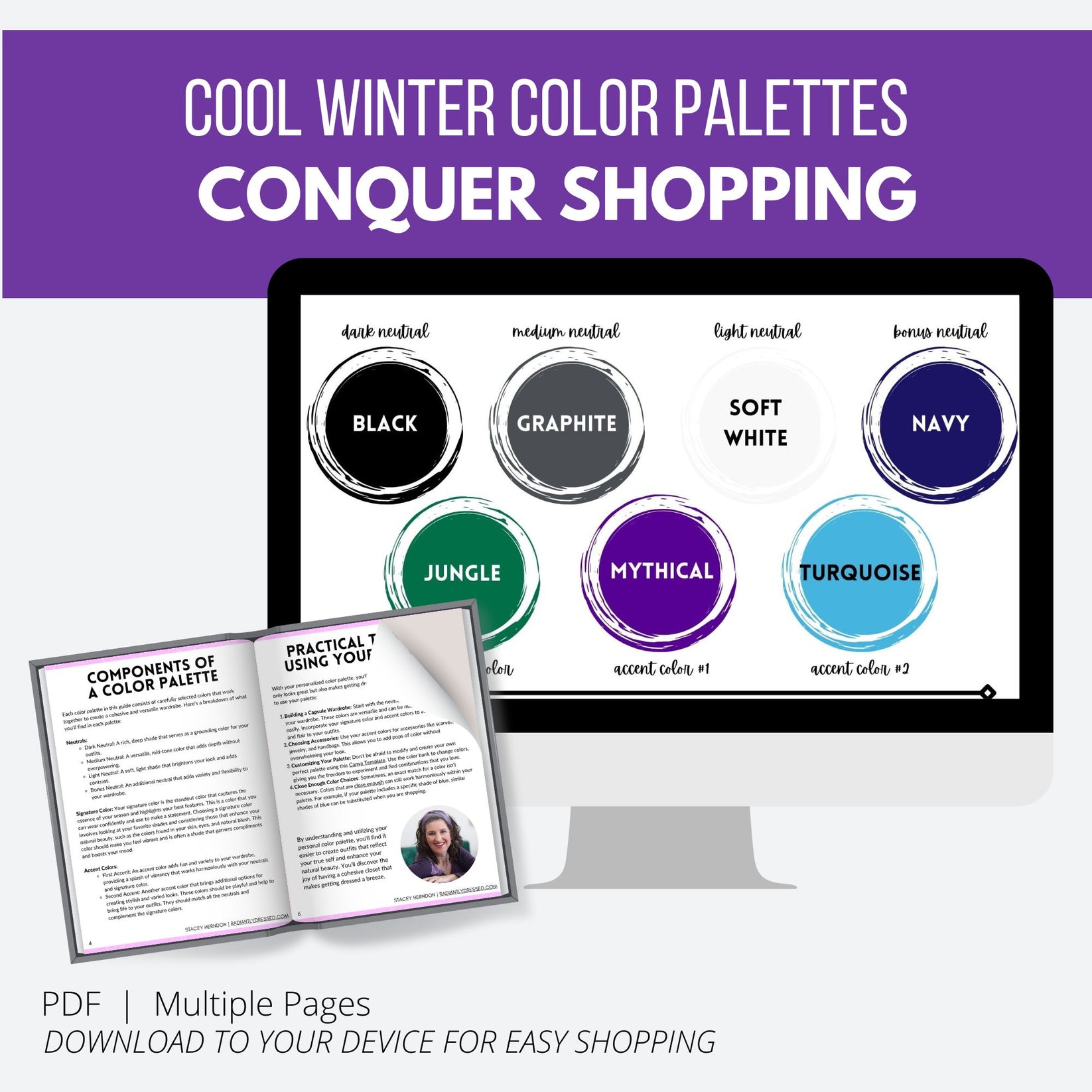 Cool Winter Color Palettes – Radiant Style Shop